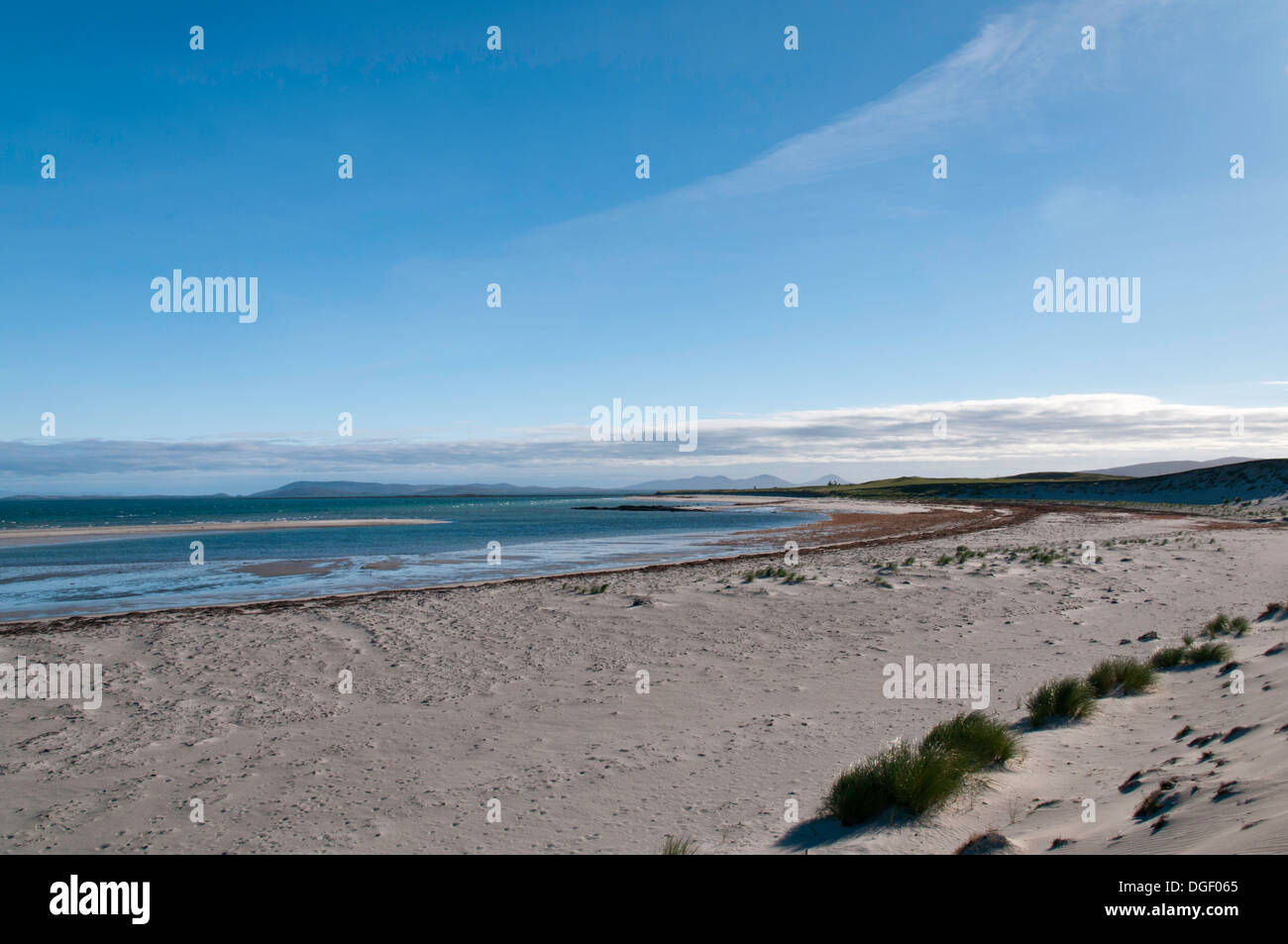 The hebridean island of berneray hi-res stock photography and images ...