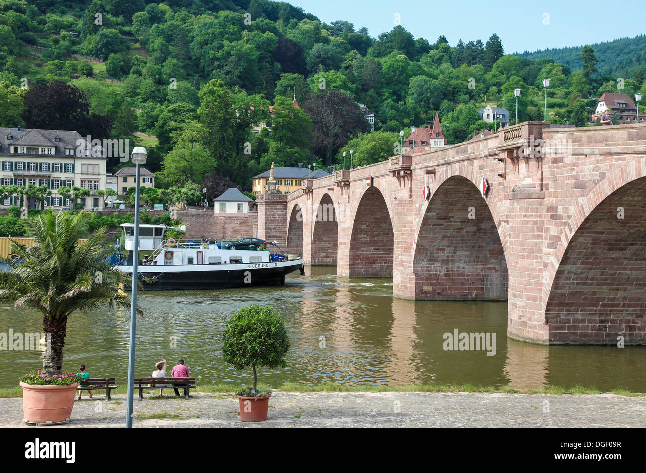 Heidelberg neckar bridge hi-res stock photography and images - Alamy