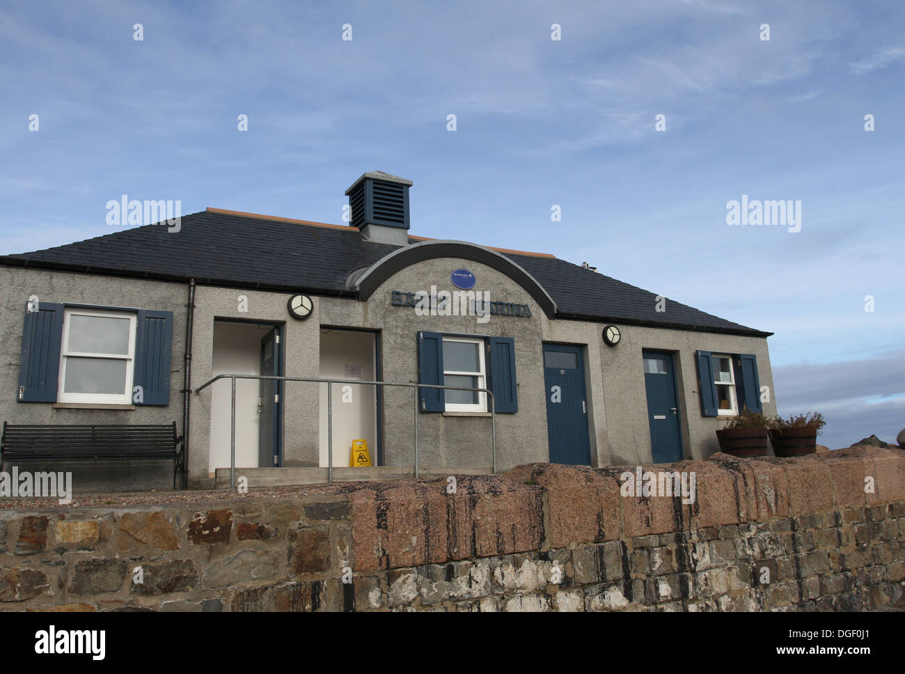 Banff Marina Scotland October 2013 Stock Photo - Alamy