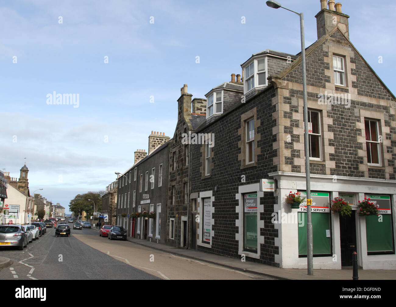Banff street scene scotland october hi-res stock photography and images ...