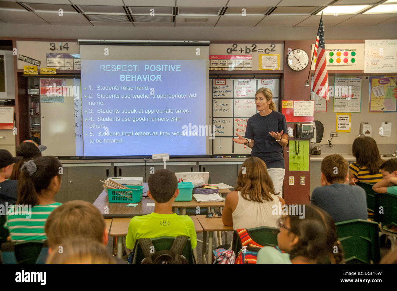 Teachers Teaching Middle School Students