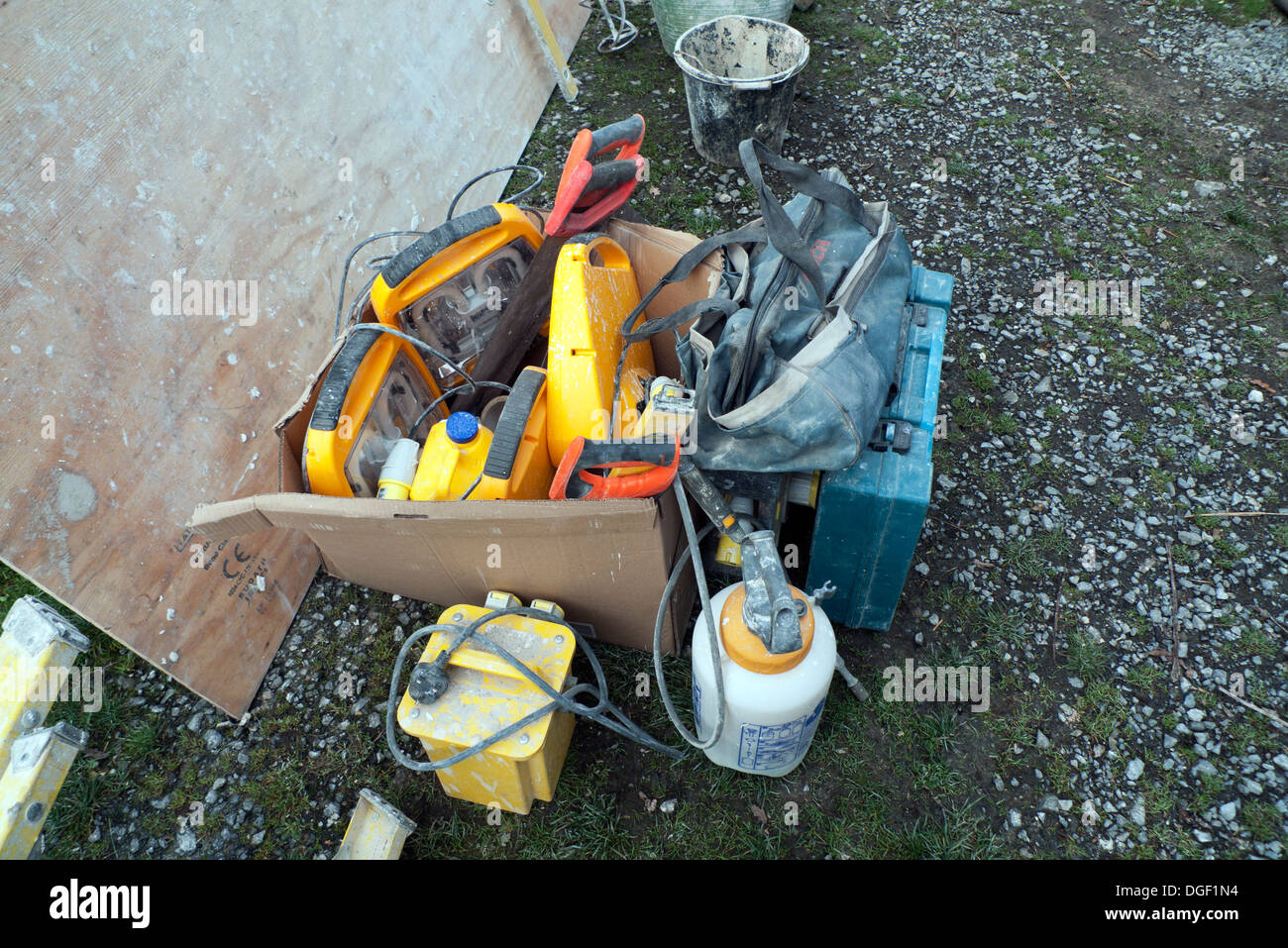 Builders equipment hi-res stock photography and images - Alamy