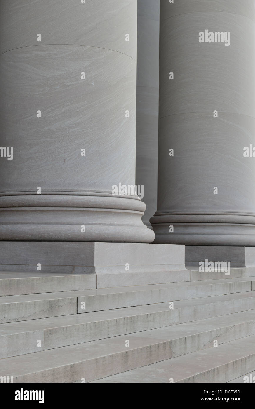 Washington dc usa ionic columns hi-res stock photography and images - Alamy