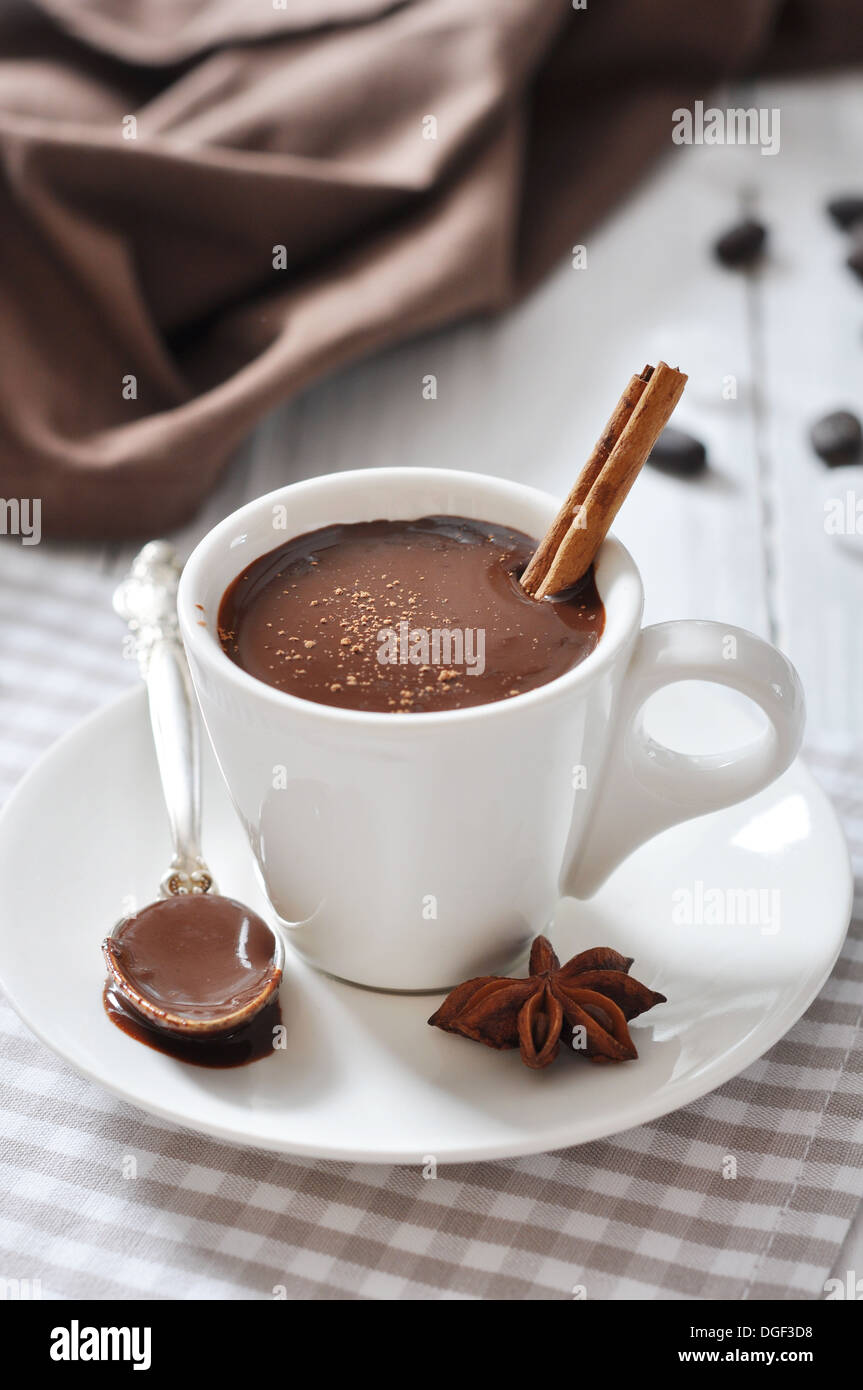 Cocoa beans spoon cocoa powder hi-res stock photography and images - Alamy