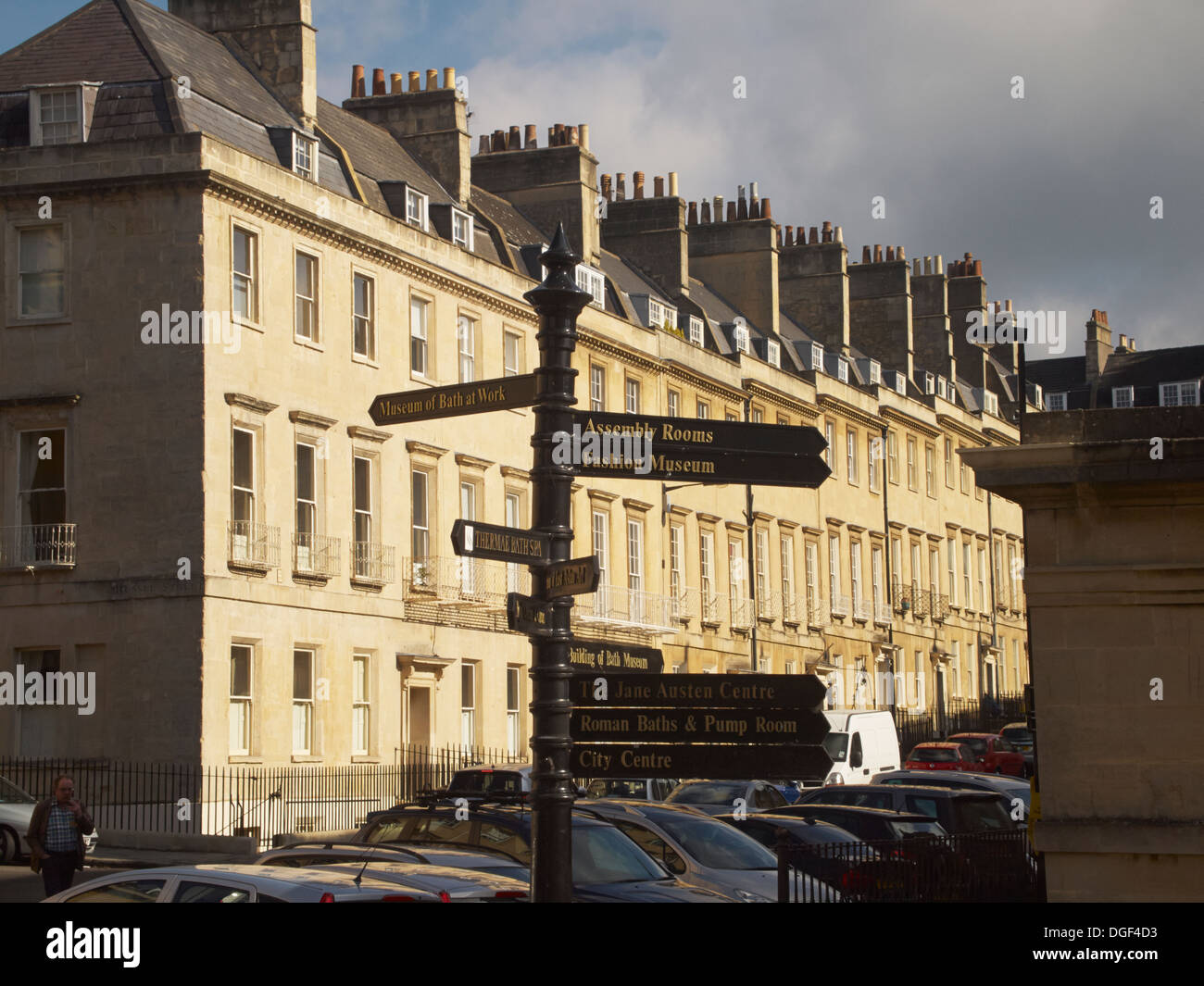 Bath row houses hi-res stock photography and images - Alamy