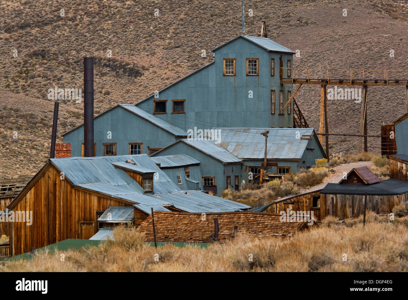 Stamp Mill Mine, Bodie State Historic Park, Mono County, California ...