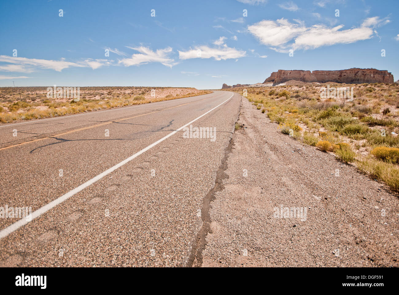 Arizona desert road hi-res stock photography and images - Alamy