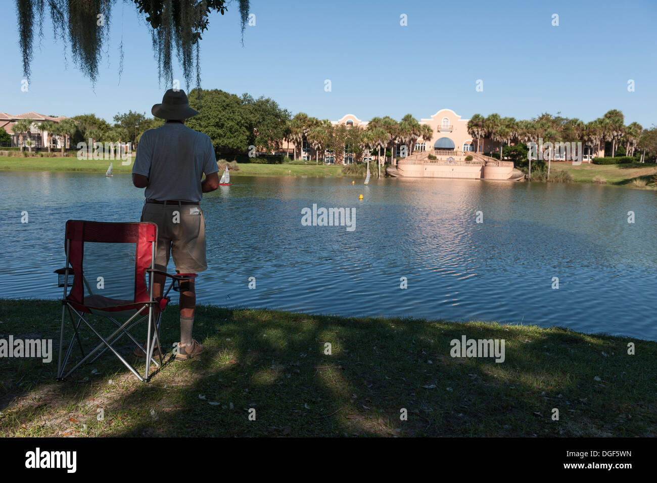 Retired senior citizens at The Villages Retirement community operating ...