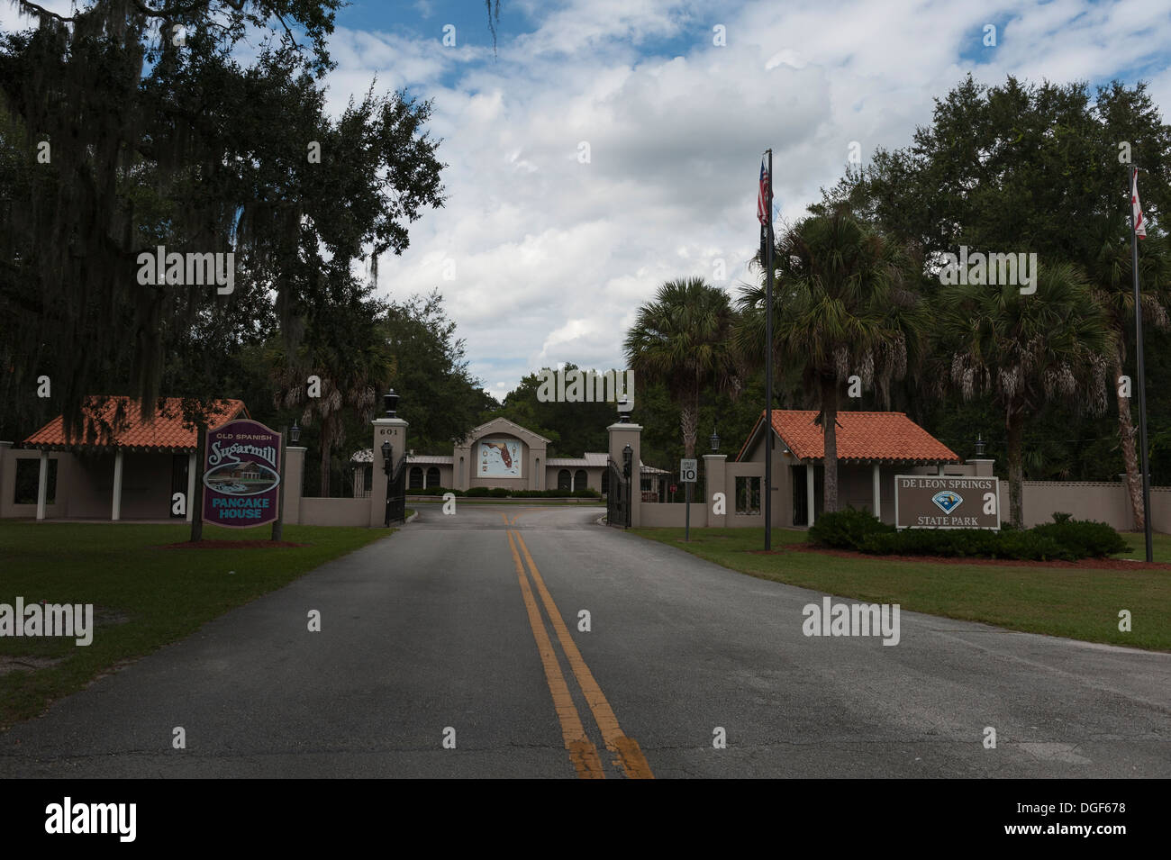 De Leon Springs State Park in Central Florida USA Stock Photo - Alamy