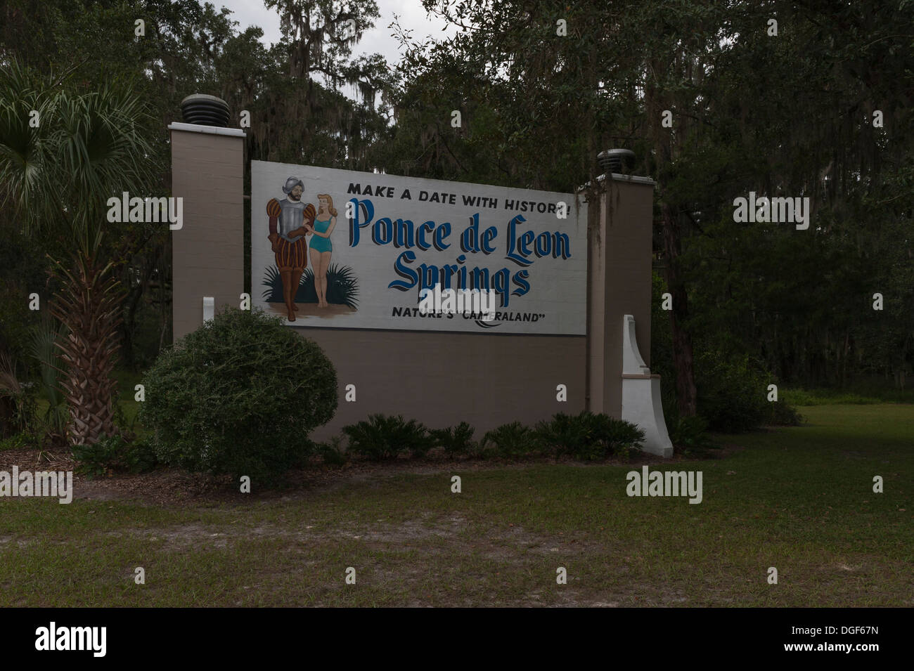 De Leon Springs State Park in Central Florida USA Stock Photo - Alamy