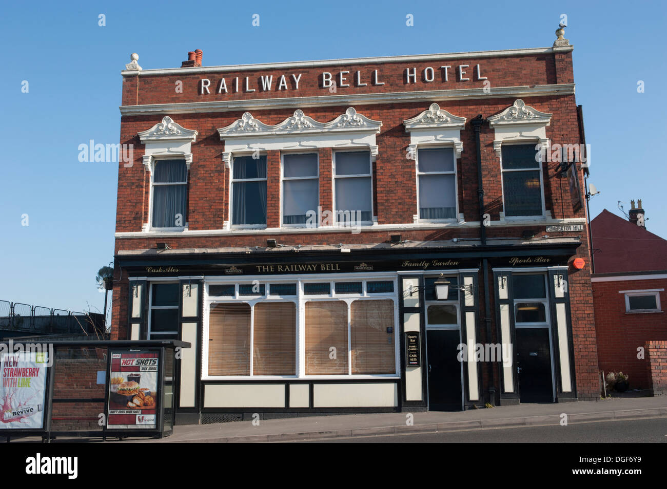 Scenes from the approach to Kidderminster railway station Stock Photo ...