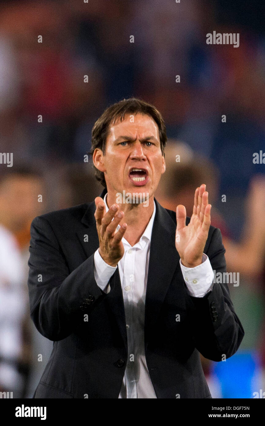 Rome, Italy. 18th Oct, 2013. Rudi Garcia (Roma) Football / Soccer ...