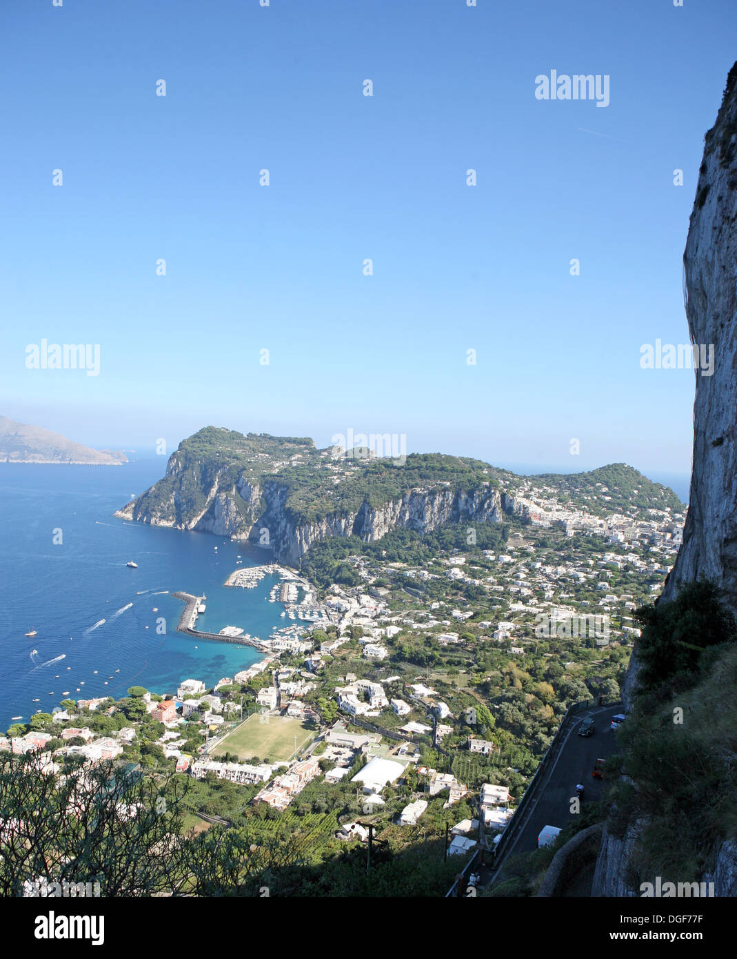 Grand Marina Capri Italy Stock Photo - Alamy
