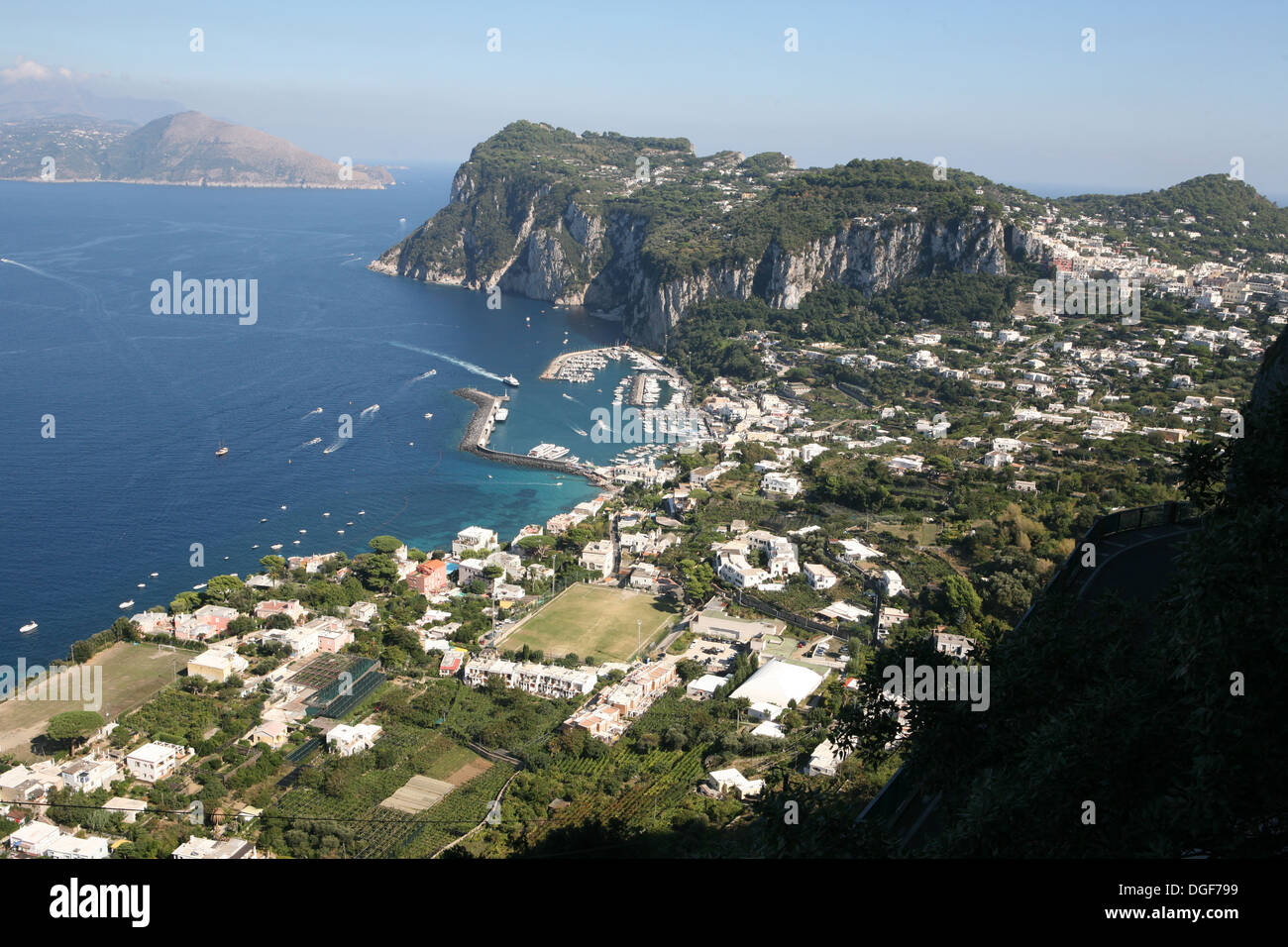 Grand Marina Capri Italy Stock Photo - Alamy