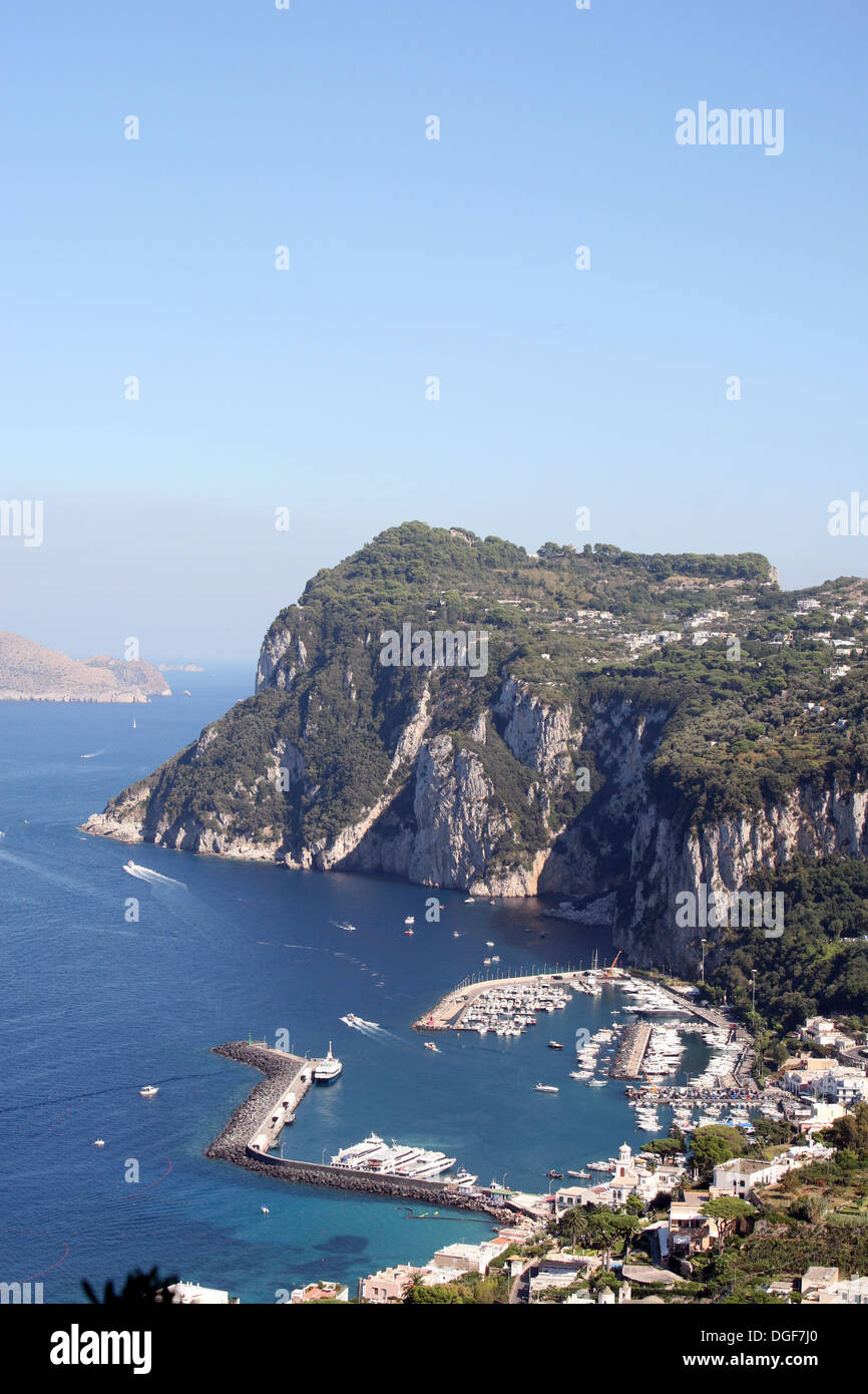 Grand Marina Capri Italy Stock Photo - Alamy
