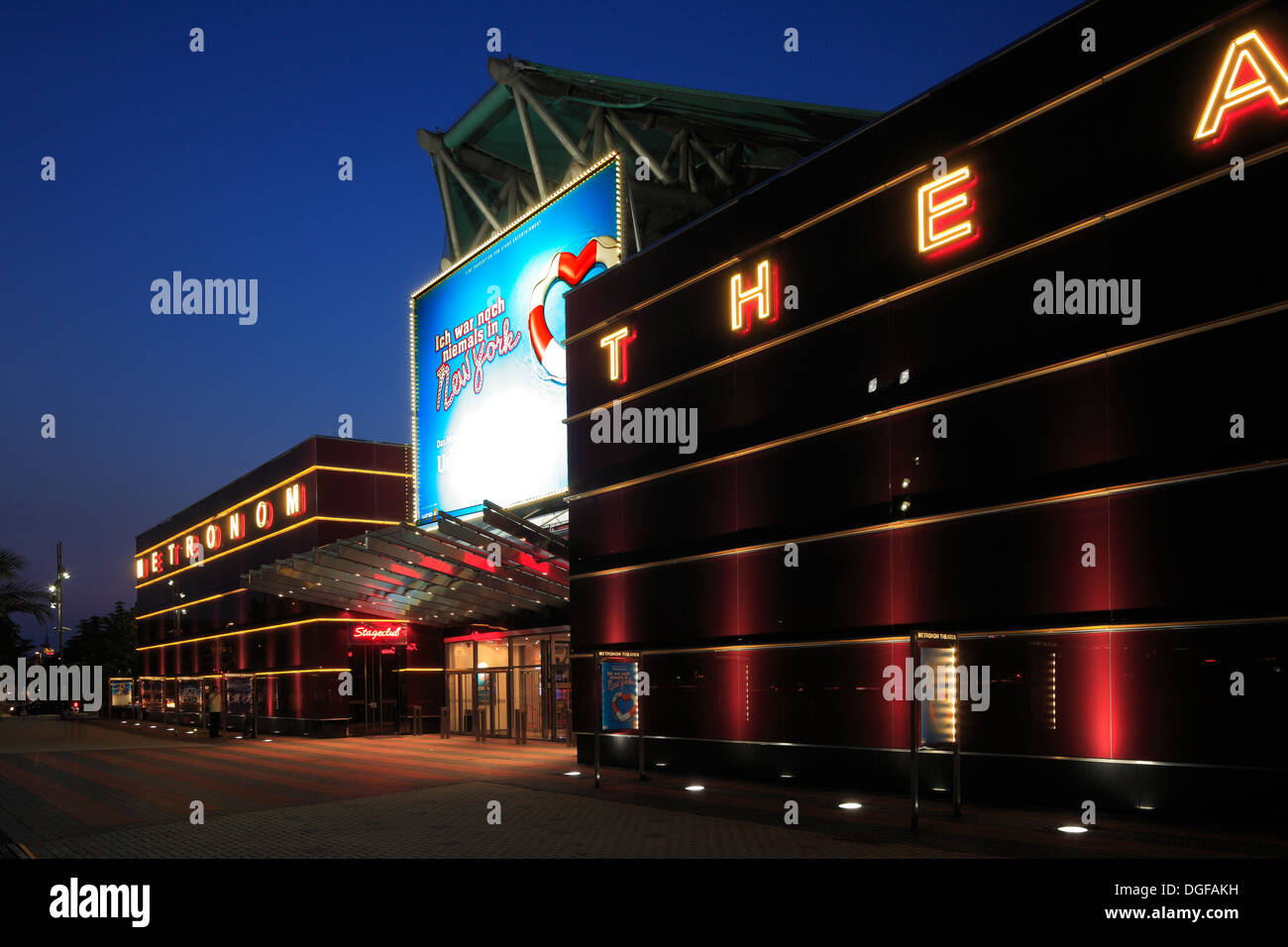 Metronom theatre at night hi-res stock photography and images - Alamy