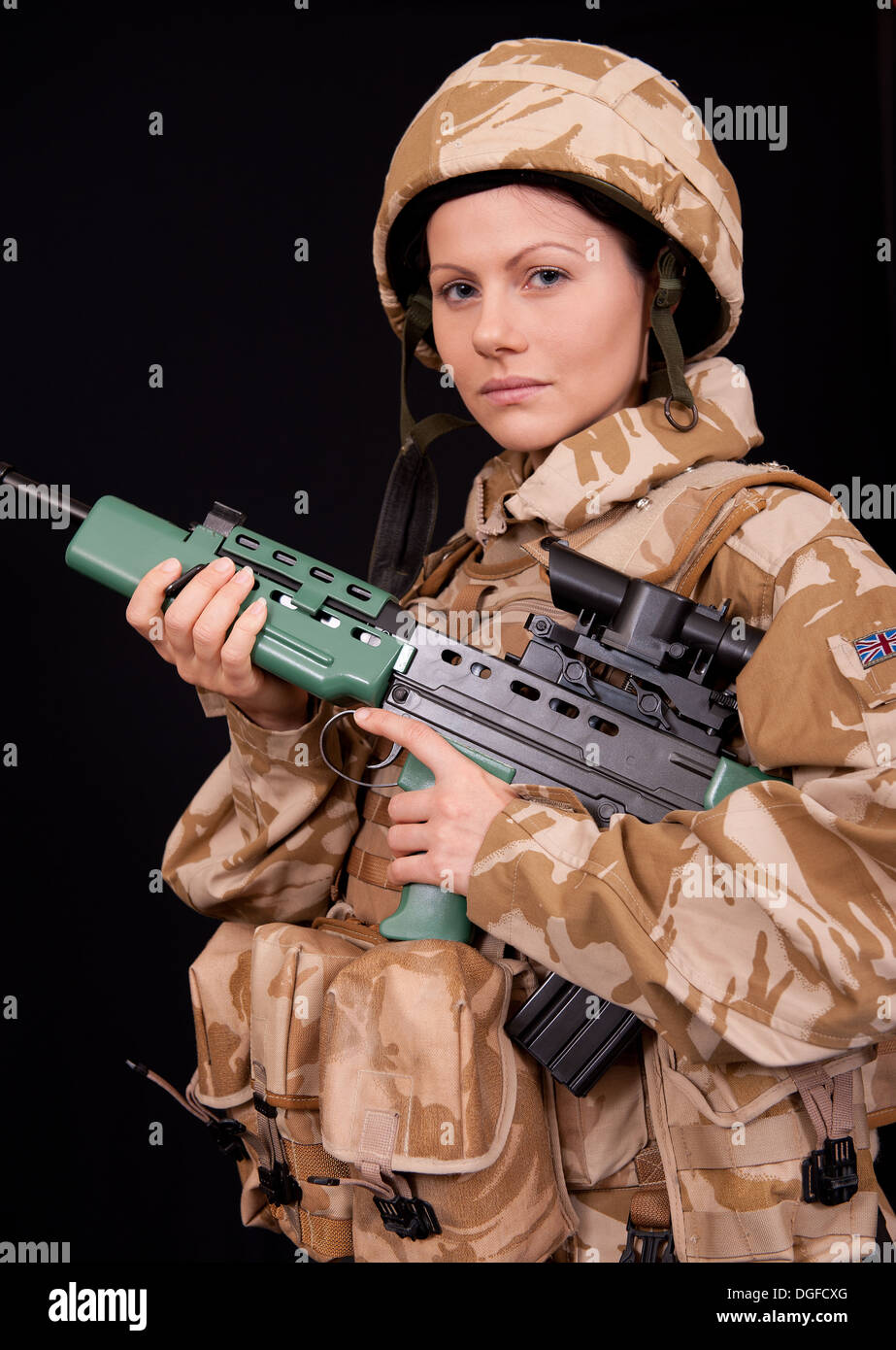 British army warrior desert hi-res stock photography and images - Alamy