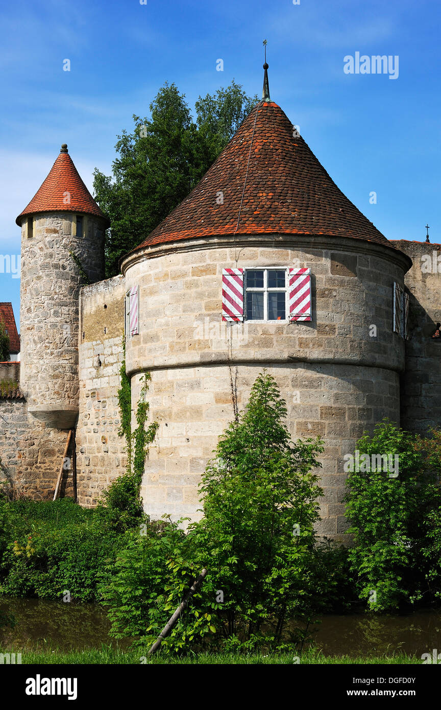 Kleine Bastei, small bastion, wide round tower used as a turret, from ...