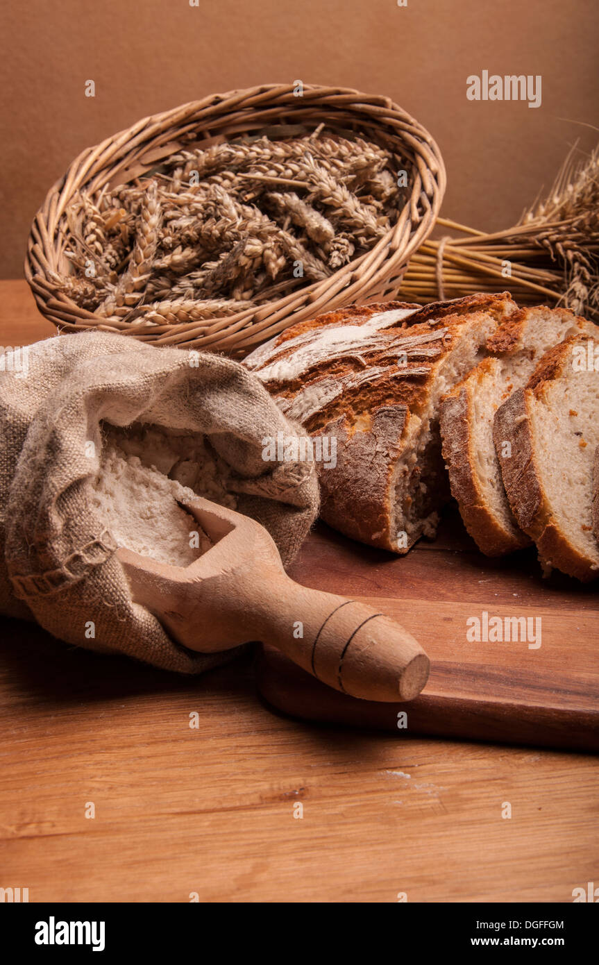 Traditional country food Stock Photo - Alamy