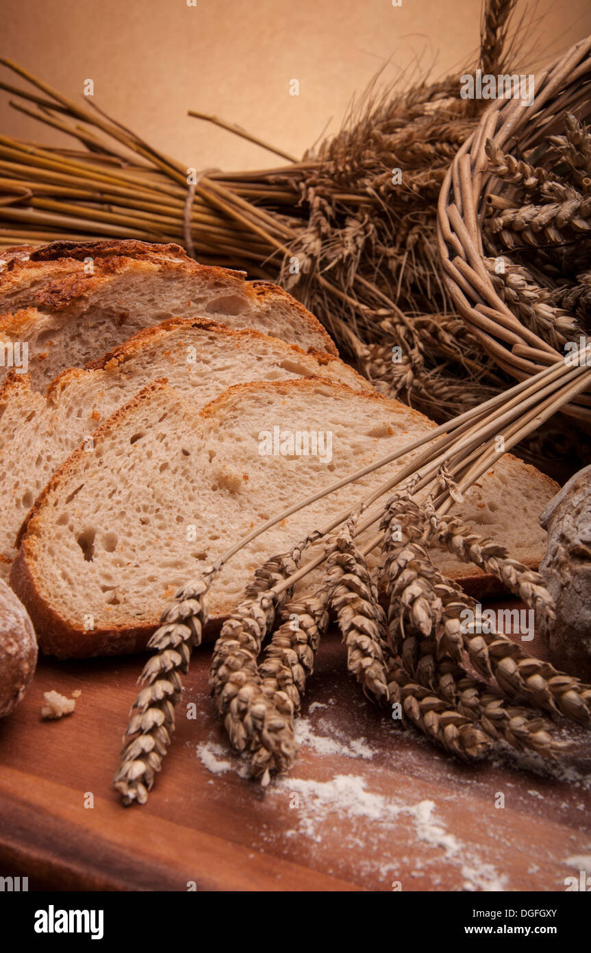 Traditional country food Stock Photo - Alamy