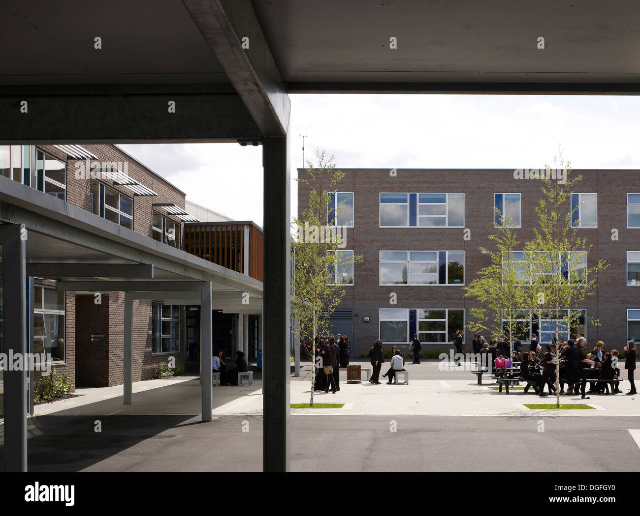 Woodside Inclusive Learning Campus, London, United Kingdom, 2012 Stock ...