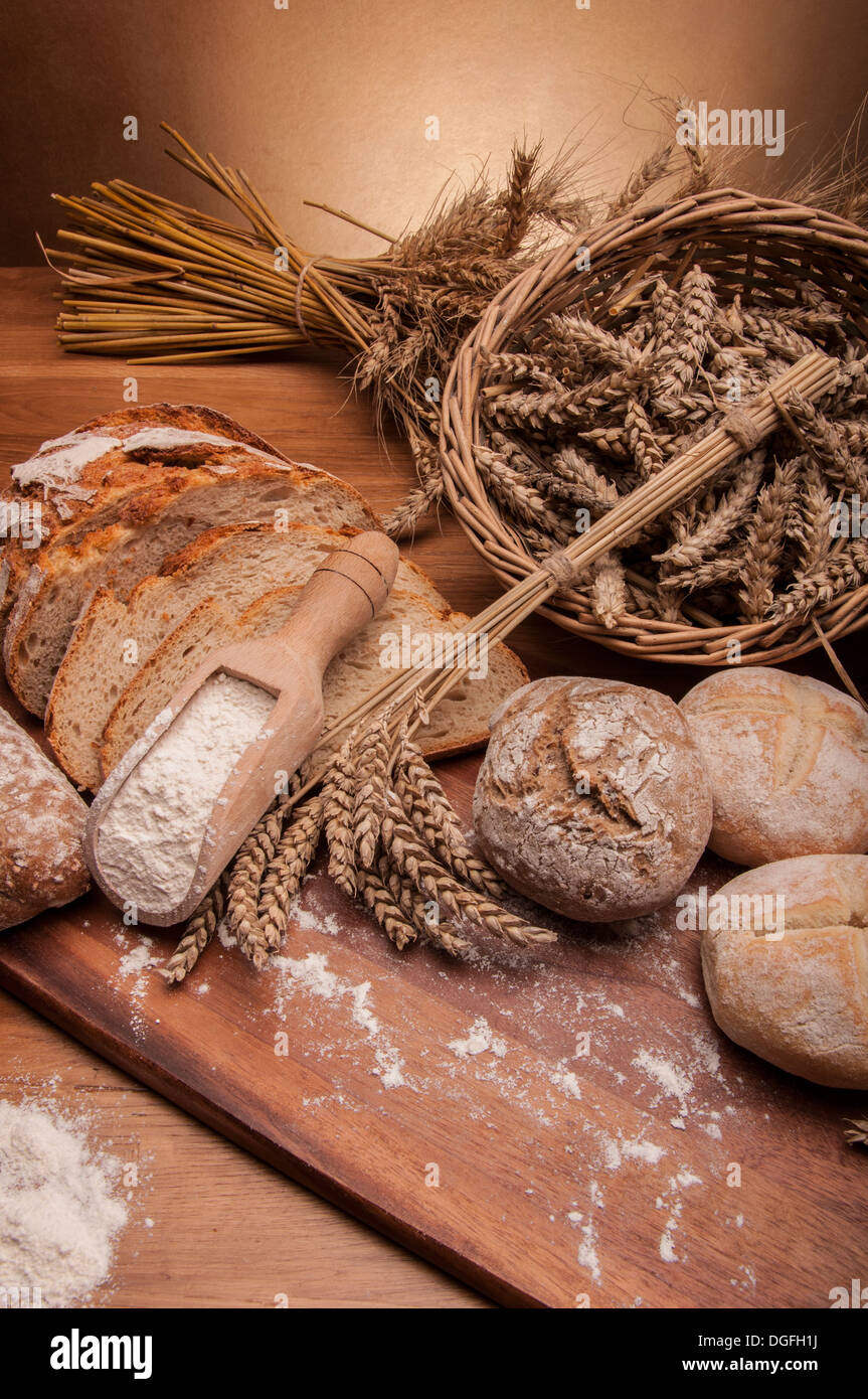 Traditional country food Stock Photo - Alamy