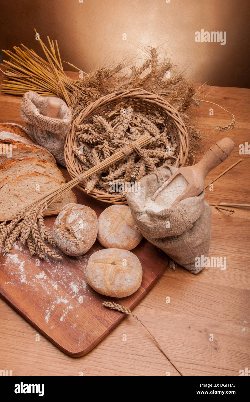 Traditional country food Stock Photo - Alamy