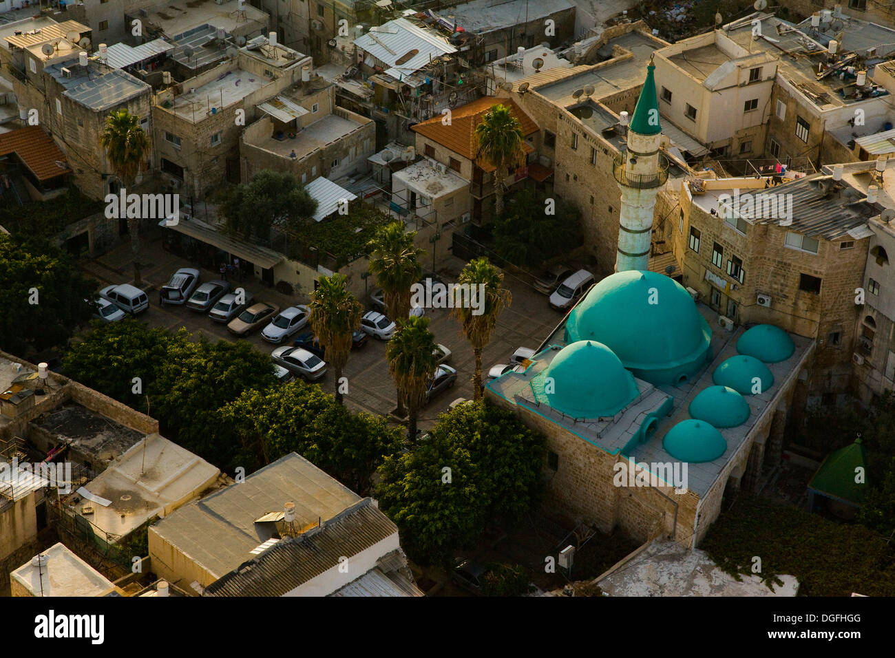 An aerial photo of the old city of Acre Stock Photo - Alamy