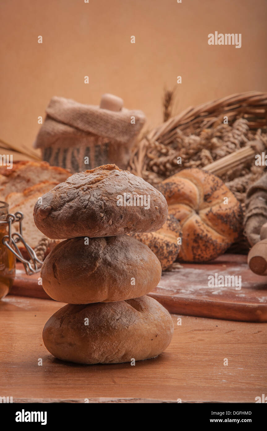 Traditional country food Stock Photo - Alamy