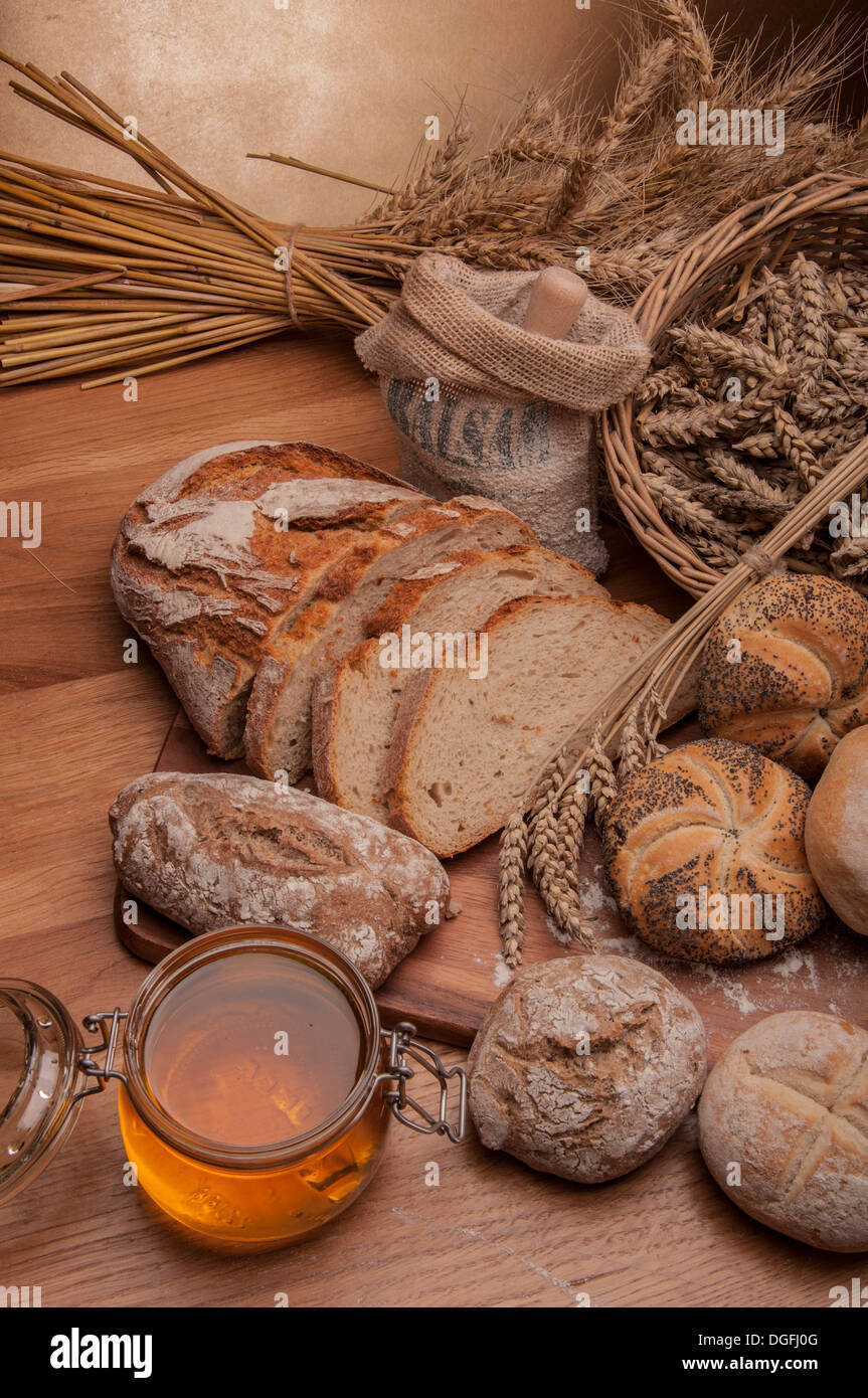 Traditional country food Stock Photo - Alamy