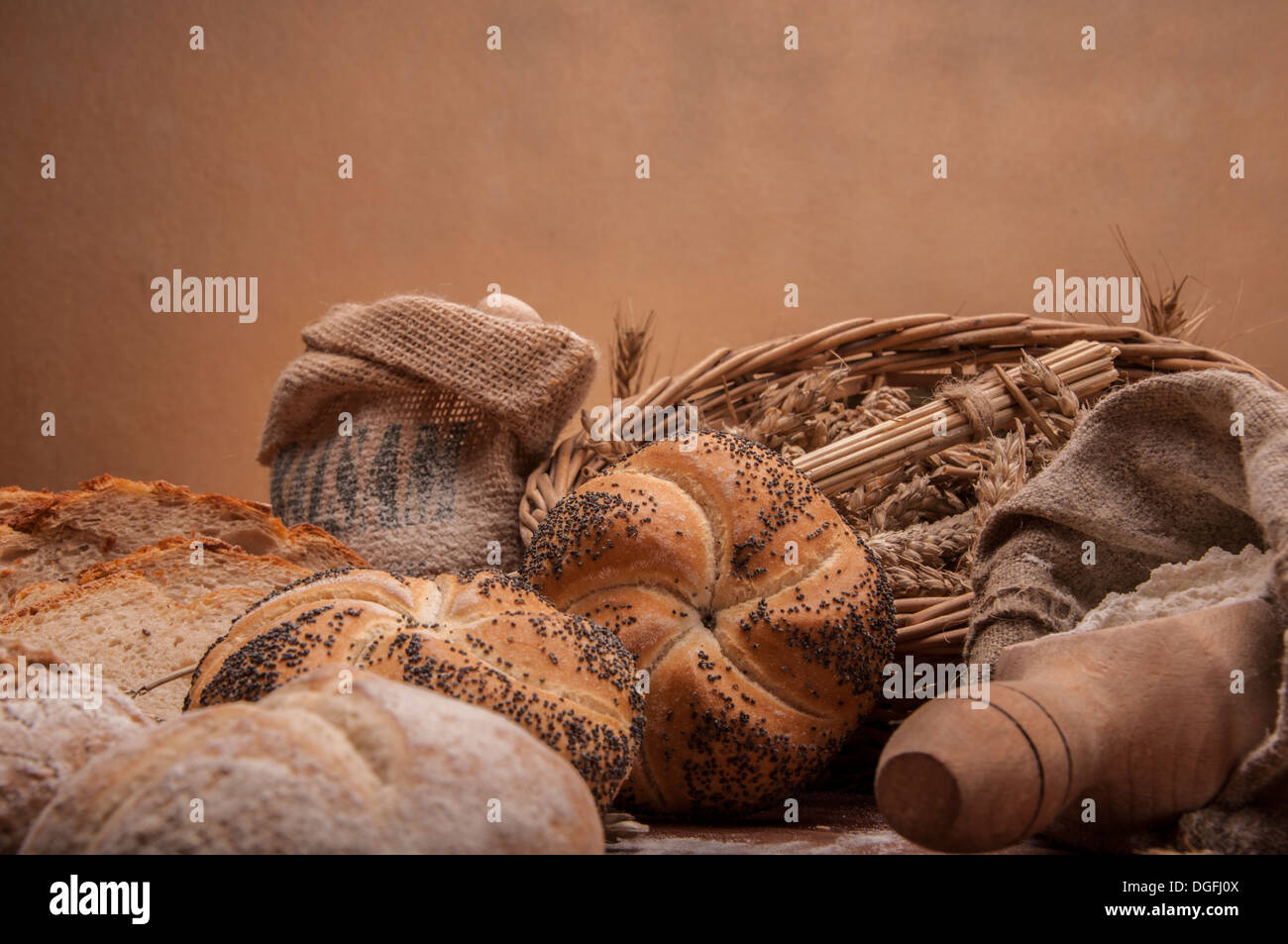 Traditional country food Stock Photo - Alamy