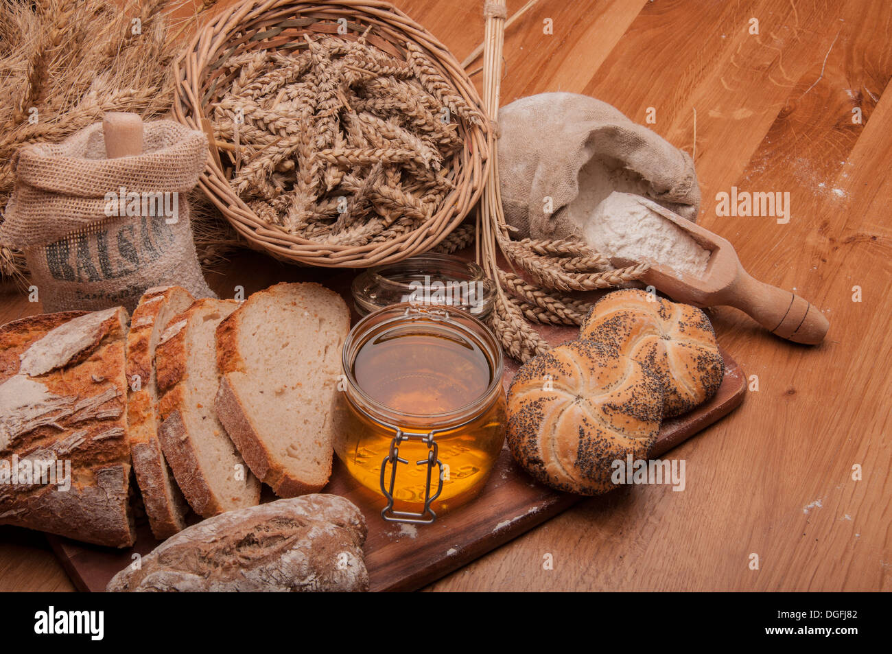 Traditional country food Stock Photo - Alamy