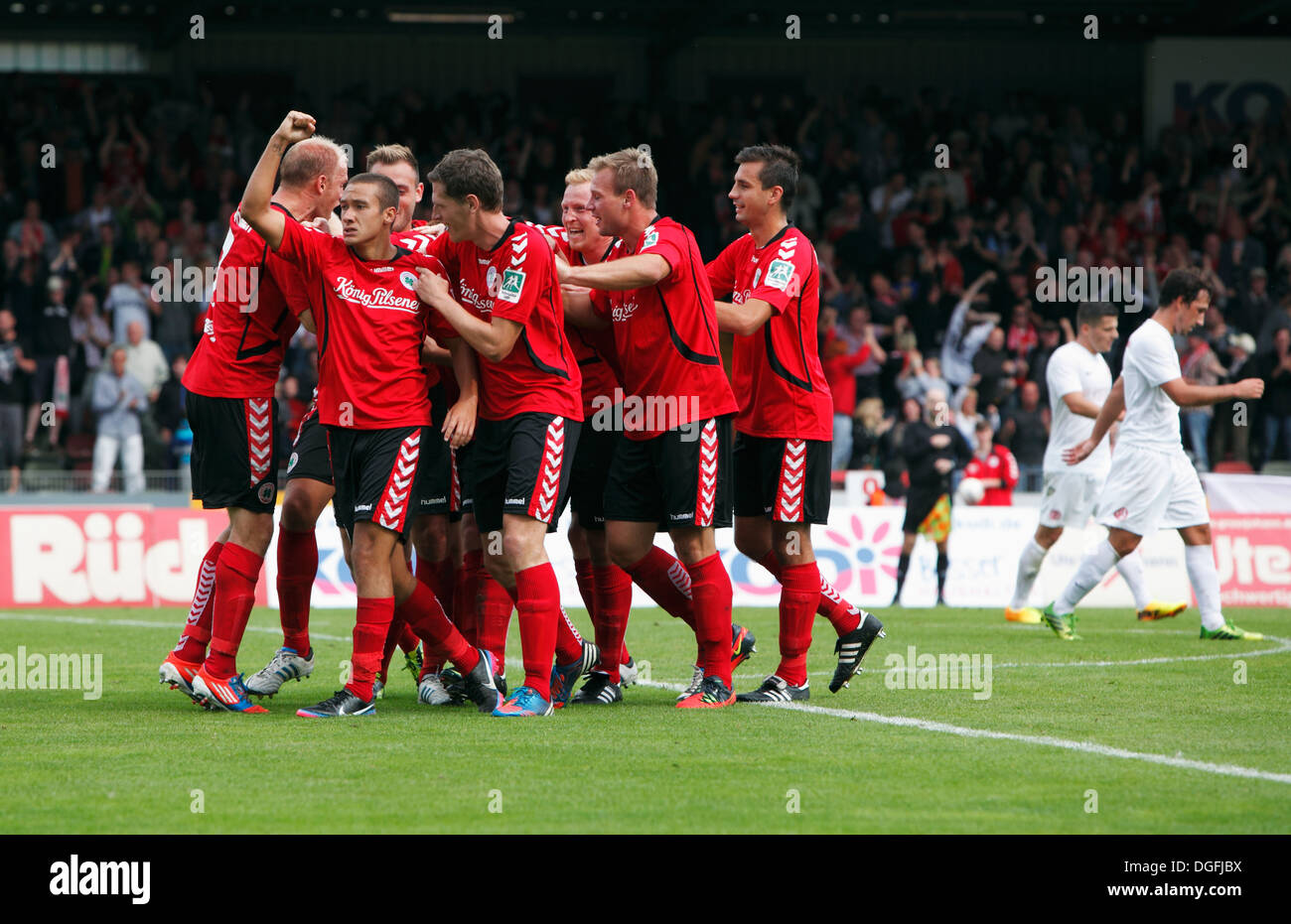 sports, football, Regional League West, 2013/2014, Rot Weiss Oberhausen ...