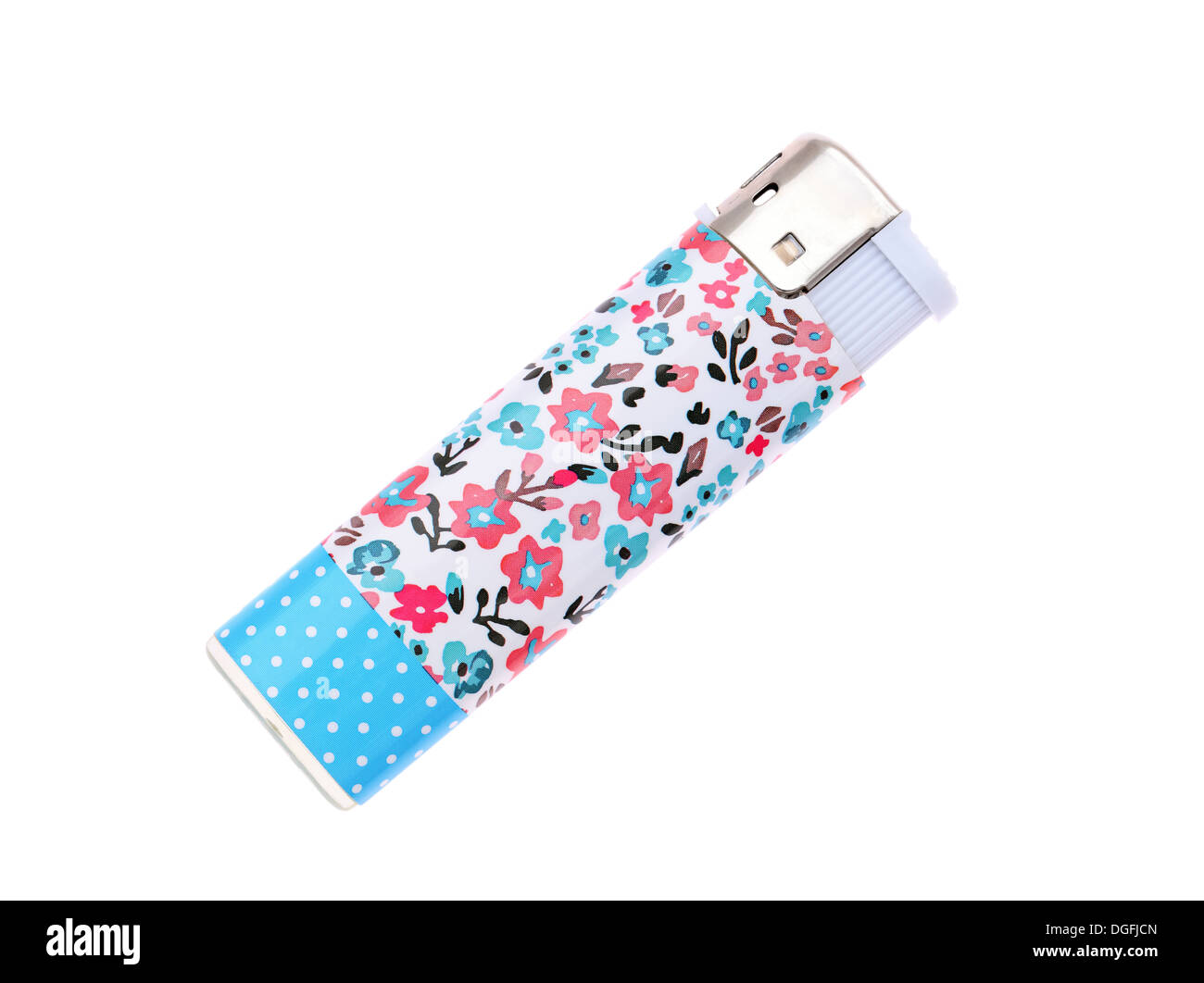 flower pattern lighter on a white background Stock Photo - Alamy