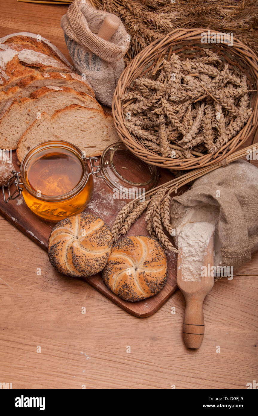 Traditional country food Stock Photo - Alamy