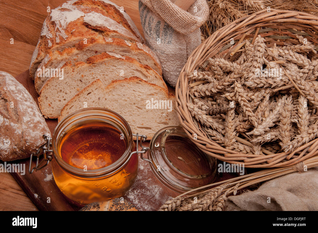 Traditional country food Stock Photo - Alamy