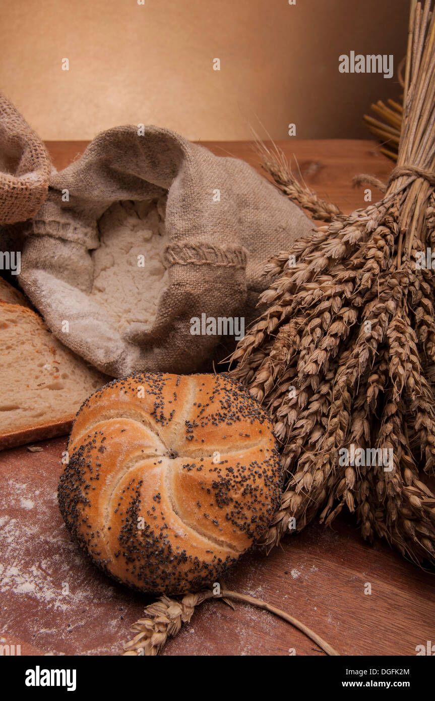 Traditional country food Stock Photo - Alamy