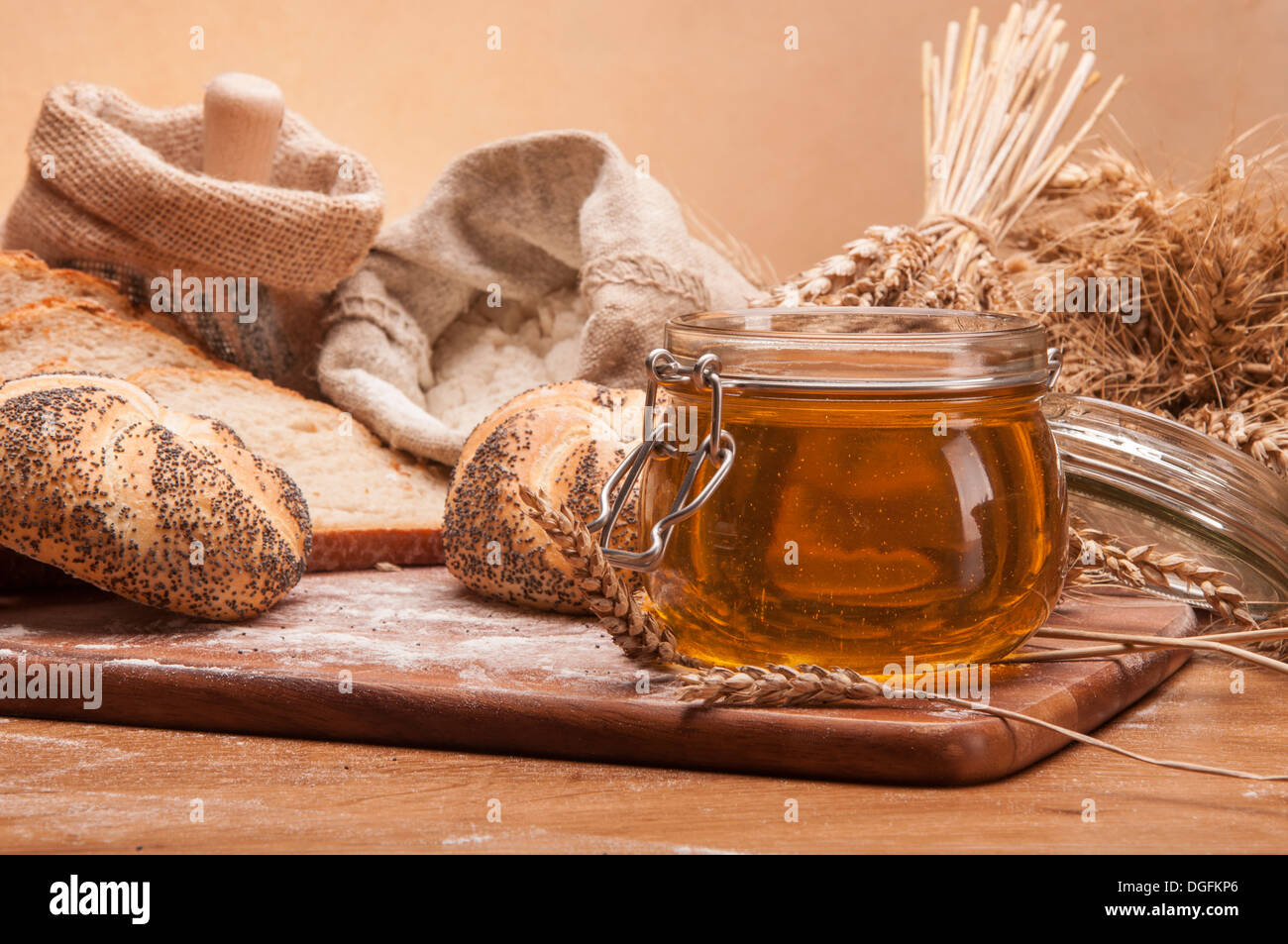 Traditional country food Stock Photo - Alamy