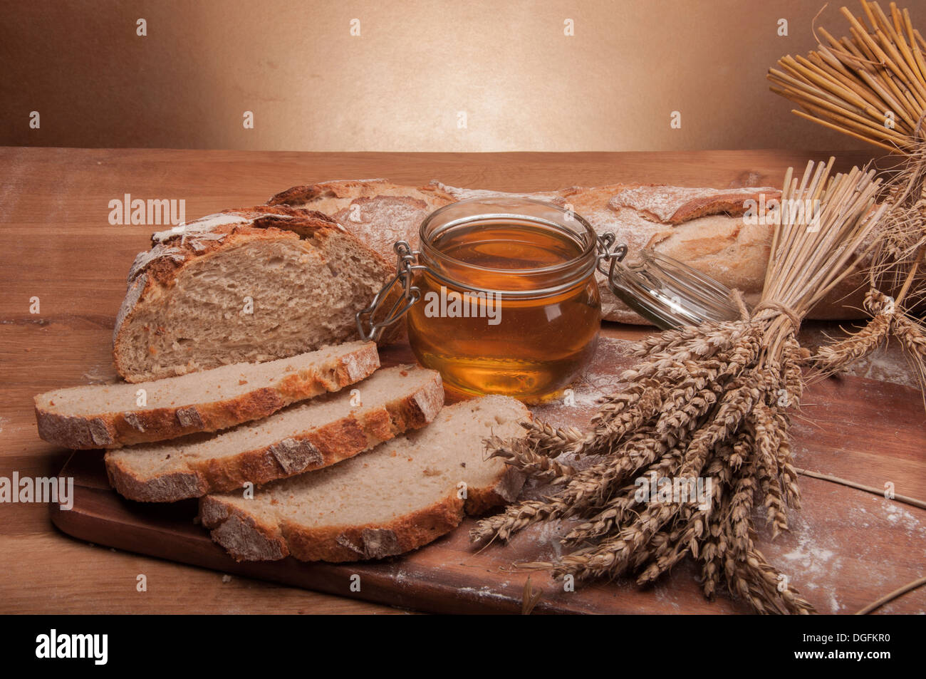 Traditional country food Stock Photo - Alamy
