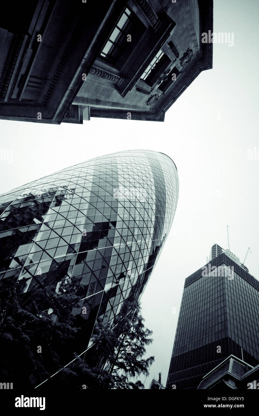Aviva tower the gherkin hi-res stock photography and images - Alamy