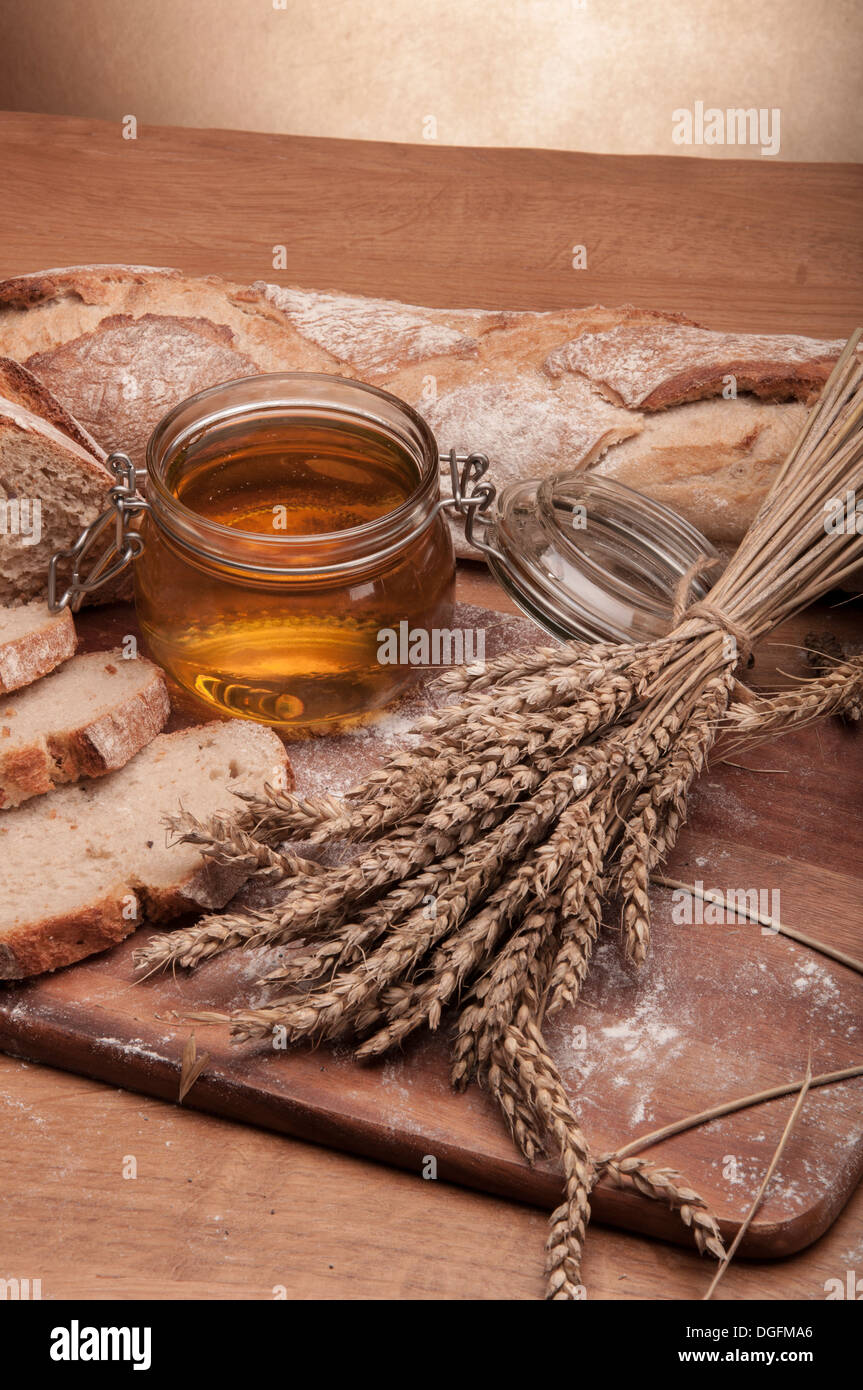 Traditional country food Stock Photo - Alamy