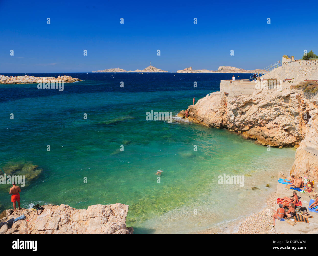 Malmousque bay hi-res stock photography and images - Alamy