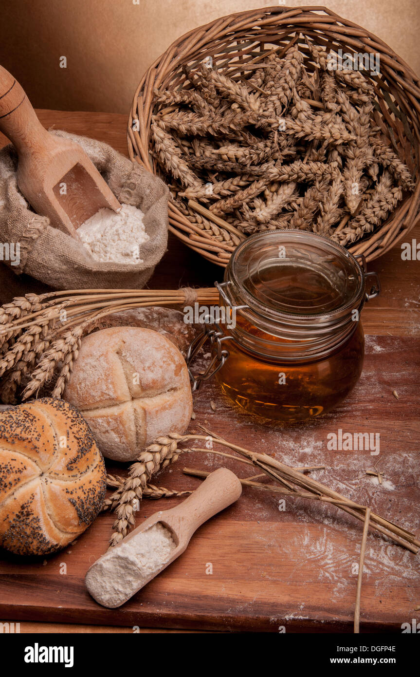 Traditional country food Stock Photo - Alamy