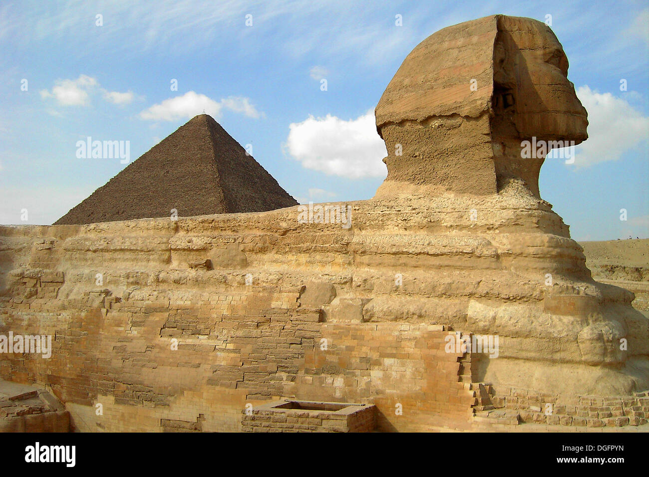 The great pyramid at gizeh hi-res stock photography and images - Alamy