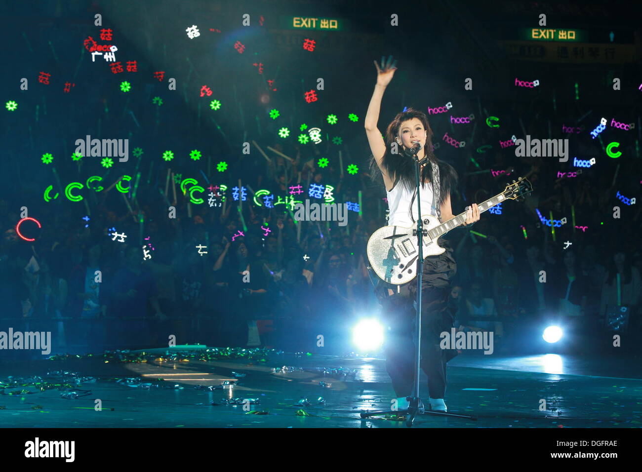 Hong Kong, China. 19th Oct, 2013. Singer Denise Ho holds concert ...
