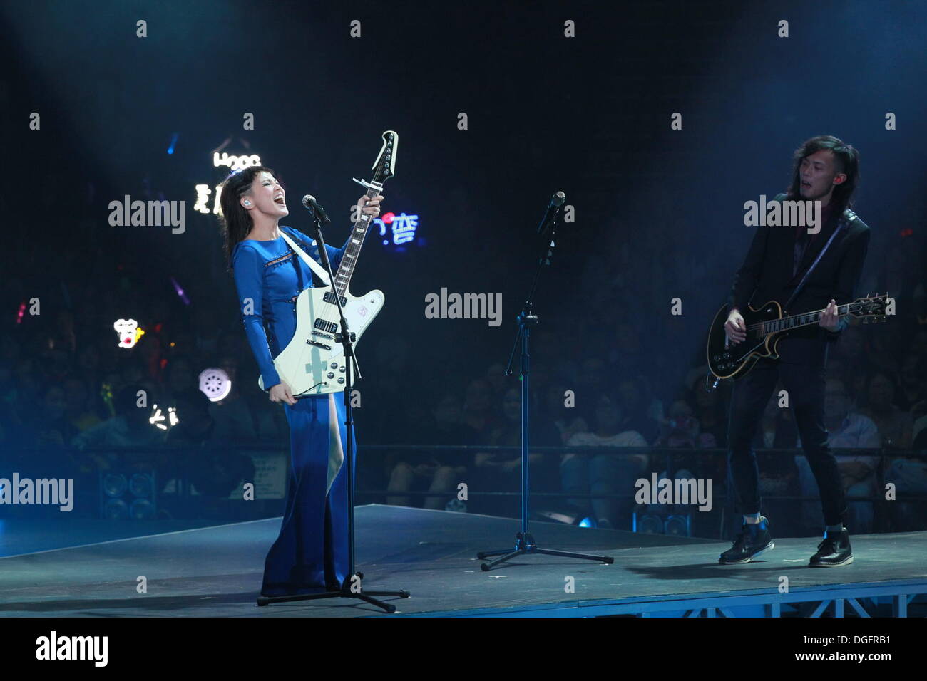 Hong Kong, China. 19th Oct, 2013. Singer Denise Ho holds concert ...