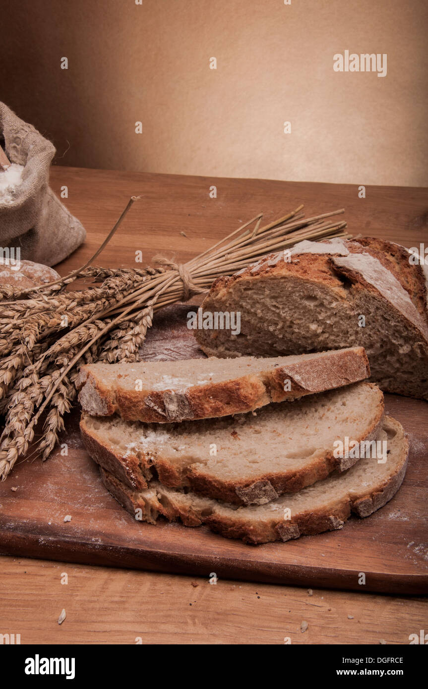 Traditional country food Stock Photo - Alamy