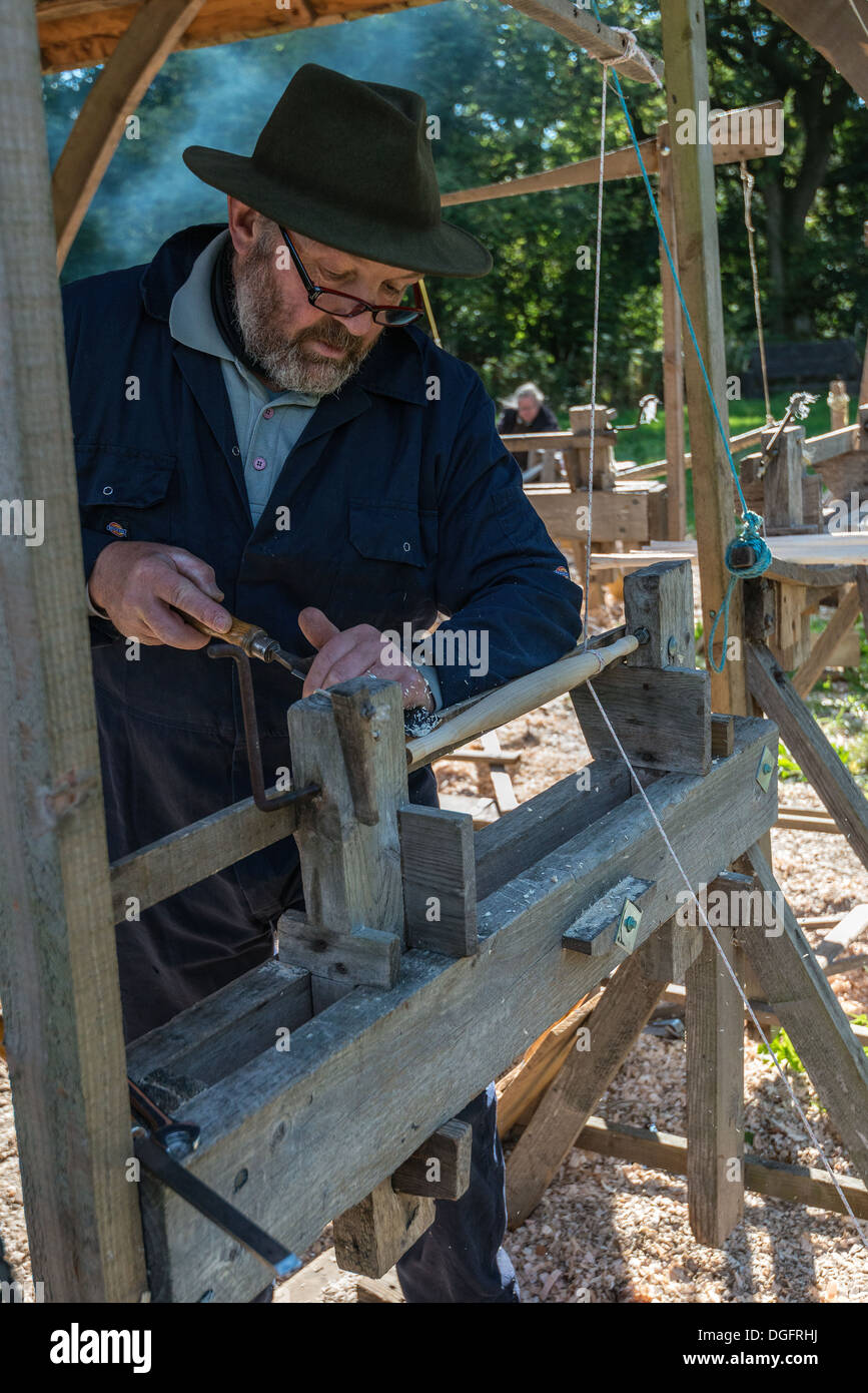 Foot lathe hi-res stock photography and images - Alamy