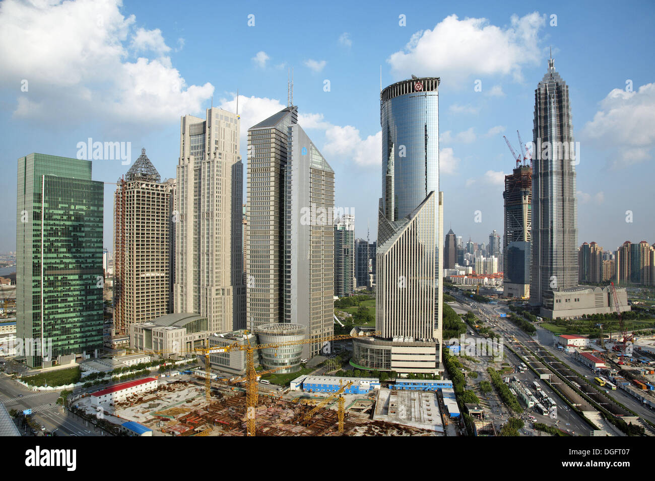 Shanghai Skyline China Travel World China Shanghai Landscape Color ...