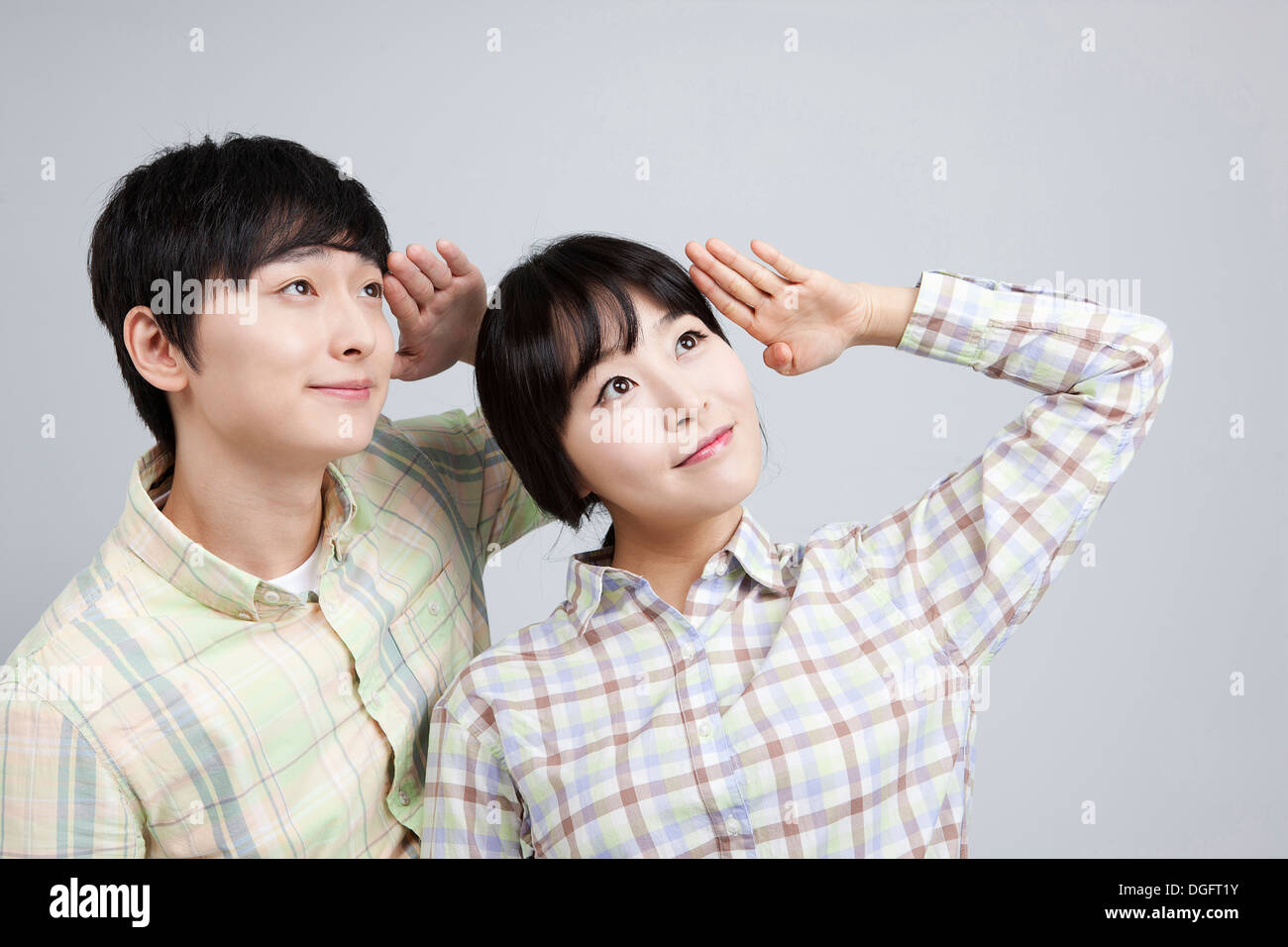 Saluting Smiley High Resolution Stock Photography and Images - Alamy